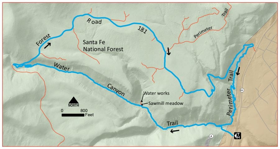 Upper Water Canyon Trail to the Meadow – Pajarito Environmental ...