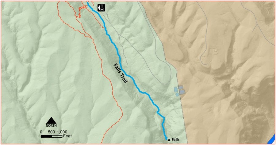 Falls Trail – Pajarito Environmental Education Center